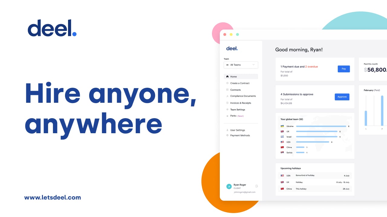 Buy Deel | Payroll and HR Management Software Resellers